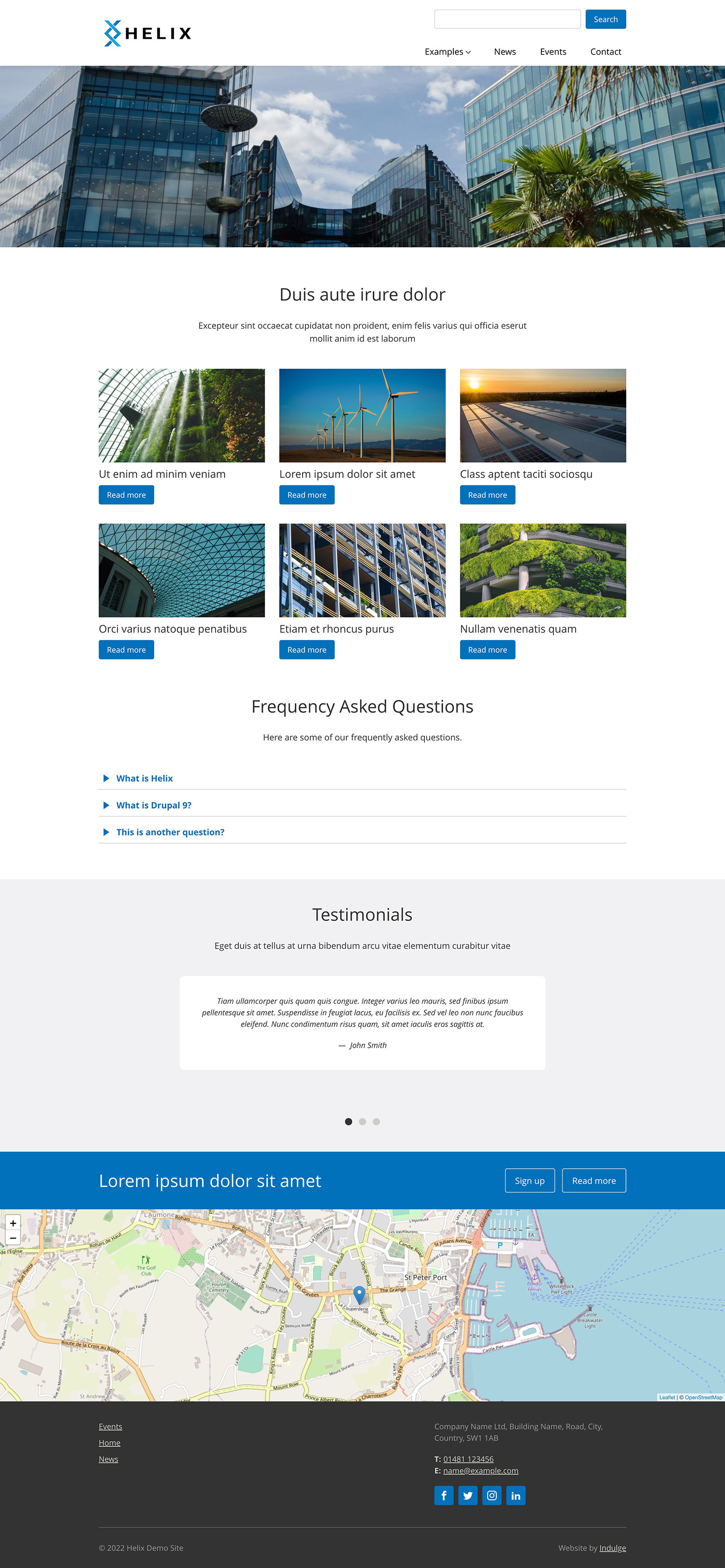 Helix Drupal Framework | Indulge